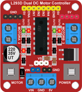 L293D Dual DC Motor Controller কিভাবে ব্যবহার করবো? - TSBLOG