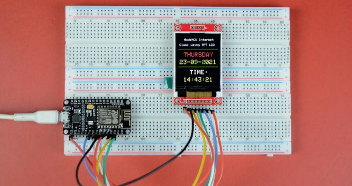 NodeMCU Internet Clock - TSBLOG