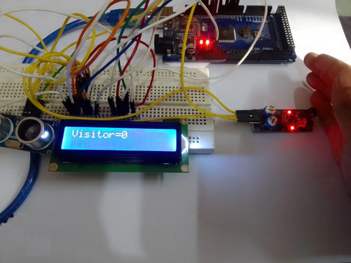 ভিজিটর কাউন্টার প্রজেক্ট | How to Make Visitor Counter Using Arduino