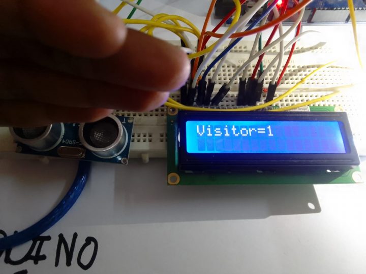 ভিজিটর কাউন্টার প্রজেক্ট | How to Make Visitor Counter Using Arduino
