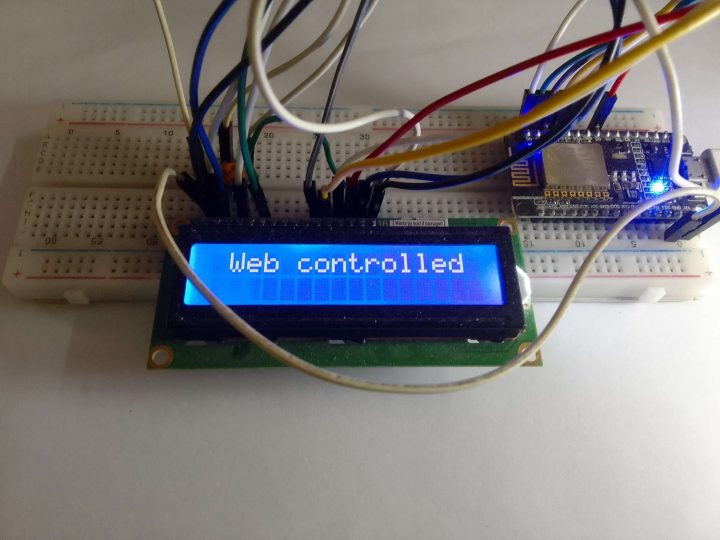 ওয়েব সার্ভারের মাধ্যমে কিভাবে এলসিডি ডিসপ্লে কন্ট্রোল করা যায়। - TSBLOG