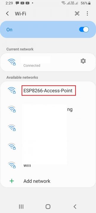 ESP8266 কে web server এর Access Point হিসাবে ব্যবহার করা - TSBLOG